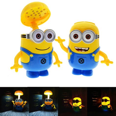 incl LED lamp bulb Minions Lamps Home & Living etna.com.pe