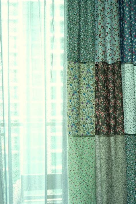 Patchwork Curtains Patchwork Curtains Quilted Curtains Diy Curtains