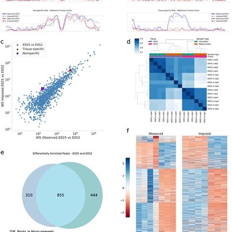 Differential Peak Analysis Using Imputed Epigenomic Tracks A B Show