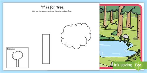 T Is For Tree Craft