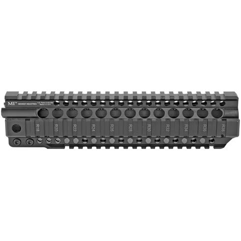 Midwest 10 Quad Rail Handguard Top Brass Tactical