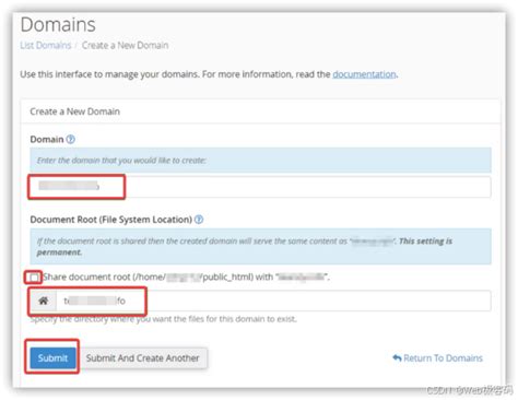 如何在 cpanel 中创建子域名：分步指南 子域名怎么添加 csdn博客