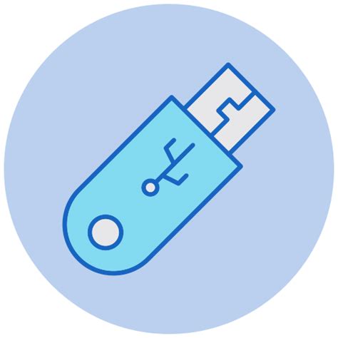 USB Generic Color Lineal Color Icon