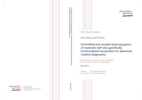(PDF) Controlled and covalent bioconjugation of materials with site ...