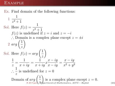 Complex Function