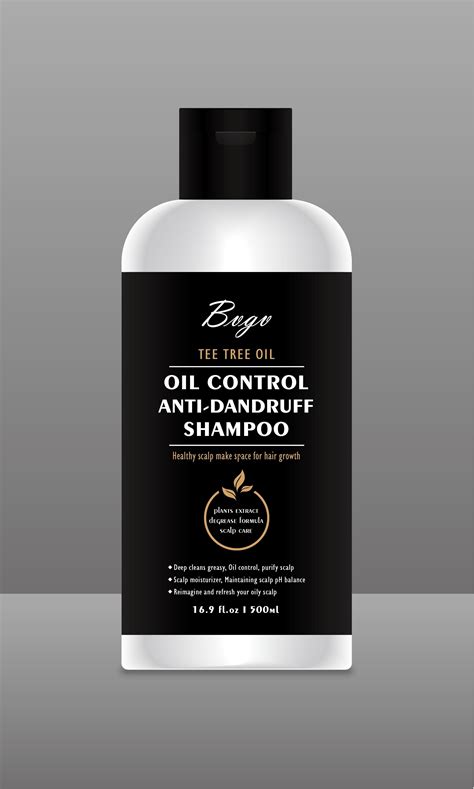 Tea Tree Oil Anti Dandruff Anti Itchy Scalp Oil Control Shampoo Deep