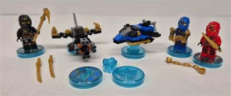Lego Dimensions Ninjago Jay Avec Storm Kai Cole Avec Tiquette Pack Amusant Eur