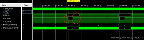 Vga 一原理 时序及verilog 仿真vga时序 Csdn博客