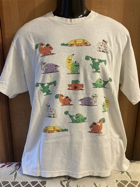 Humor × Made In Usa × Vintage Vintage Vegetables Sex Position Pornstar Made In Usa Tee Grailed