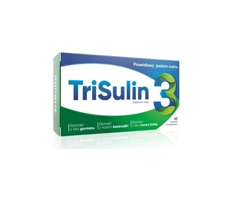 TRISULIN 60 tabletek cena, opinie, wskazania - Aptekazawiszy.pl