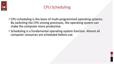 L6 Cpu Schedulingpptx