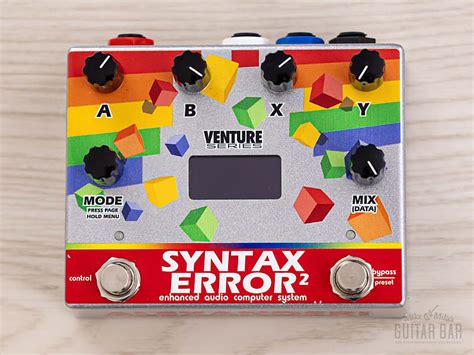 Alexander Syntax Error 2 Enhanced Audio Computer System Reverb