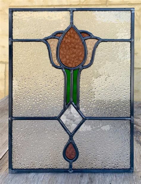 Tulip Leadlight Stained Glass Pattern Kit Perth Art Glass