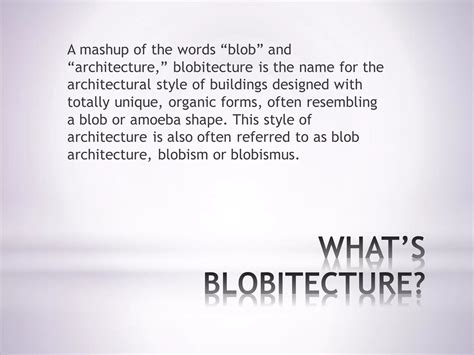 Blobitecture Pdf Interior Decorating Home And Garden
