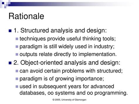 ppt teaching structured analysis and design by adapting uml notation