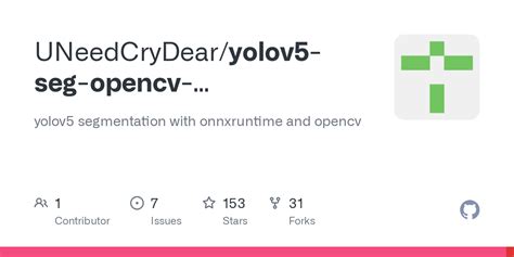 Yolov5 Seg Opencv Onnxruntime Cppyolov5h At Master · Uneedcrydearyolov5 Seg Opencv
