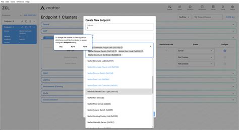 Zcl Advanced Platform Zap Tool For Matter Reference Guides Silicon Labs Matter Latest