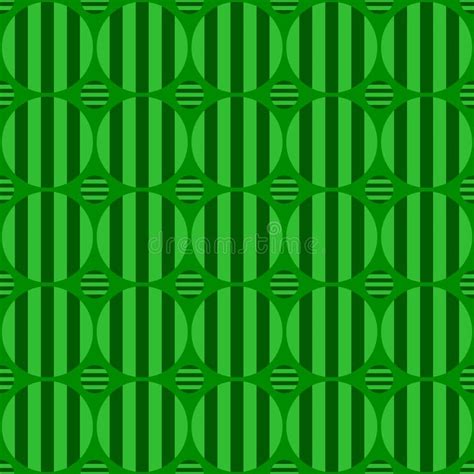 Seamless Geometrical Circle Pattern Design Background Stock Vector Illustration Of Simple