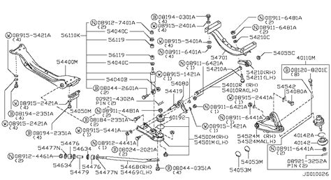 401 - FRONT SUSPENSION for Cabstar F23 Nissan Cabstar - Genuine parts ...