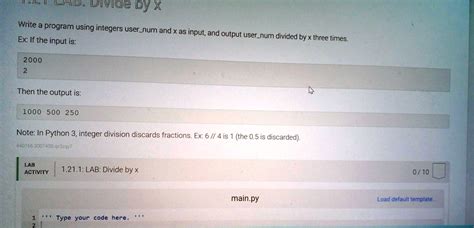 Solved Write A Program Using Integers Usernum And As Input And Output
