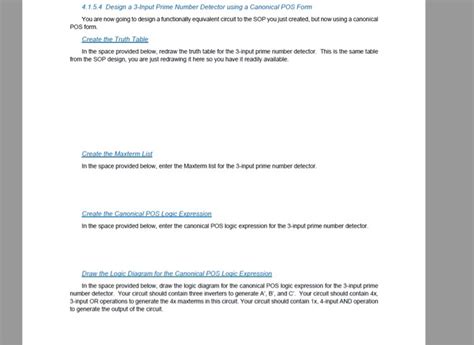 Solved Design A Input Prime Number Detector Using Chegg