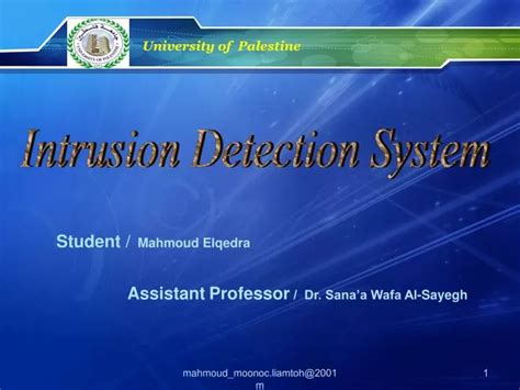 Ppt Intrusion Detection System Powerpoint Presentation Free Download Id 5774315