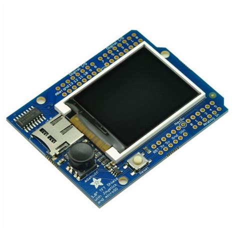 arduino adafruit 1 8 color tft shield w microsd and joystick prix