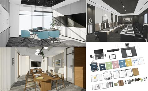 회의실복도 3종 세트 소중대