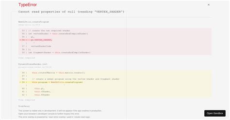 learn webgl codesandbox