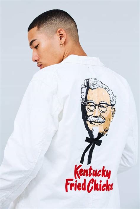 패션엔 Kfc 켄터키 할아버지 치킨 테마 컬렉션으로 패션계 컴백