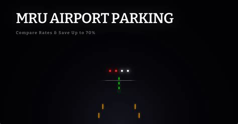 Sir Seewoosagur Ramgoolam International Airport Parking Mru Rates