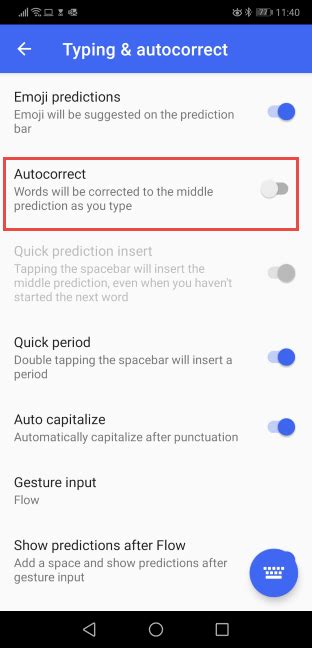 How Do You Turn Off Autocorrect On Android Smartphones Digital Citizen