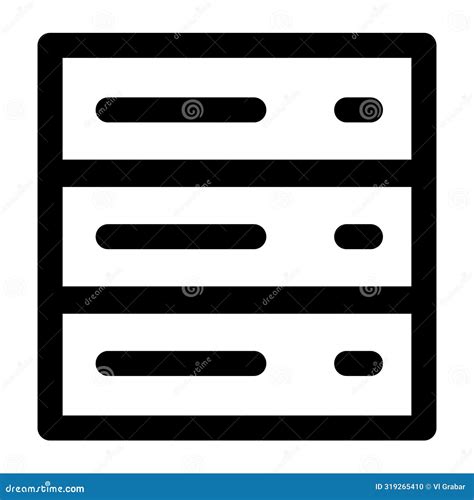 Server Vector Icon Big Data Icon Vector Stock Vector Illustration Of