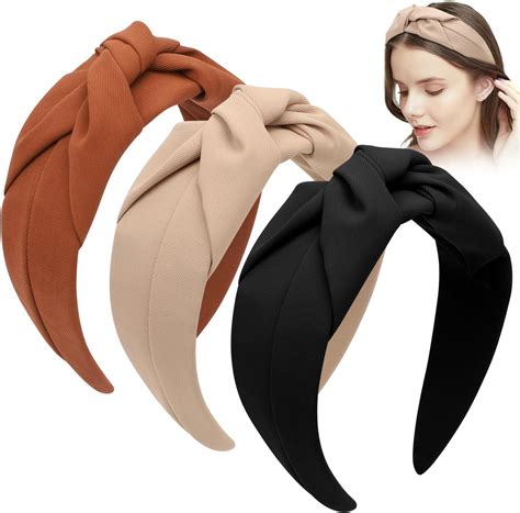 Diyjibb Headbands For Women Girls 6pcs Stylish Top