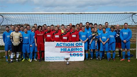 Pictures Bobby Heap And Football Match For Action On Hearing Loss