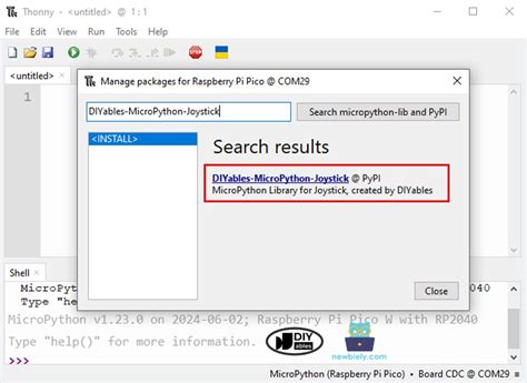 Raspberry Pi Pico Joystick Raspberry Pi Pico Tutorial
