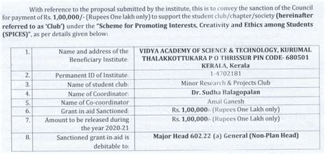 Breaking News Aicte Awards Vidyas V Thinc Rs One Lakh Under Spices