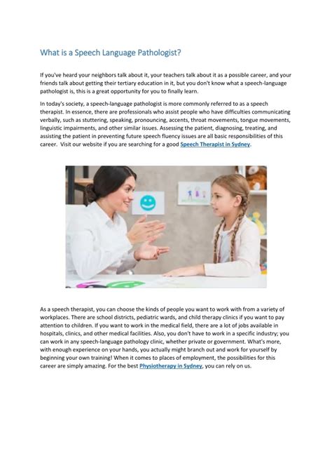 PPT What Is A Speech Language Pathologist PowerPoint Presentation Free Download ID