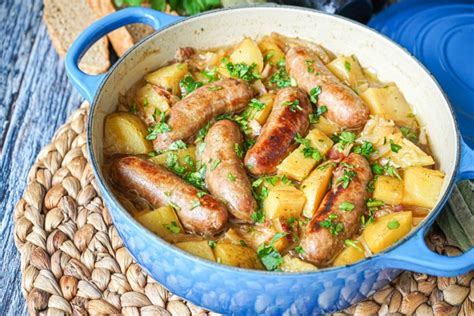 Dublin Coddle Irish Sausage And Potato Stew Taras Multicultural Table