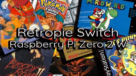 Retropie Switch Part 1 Raspberry Pi Zero 2w Ili 9488 Max98357a