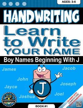 Handwriting Daily Practice Learn To Write Your Name Babe Names Beginning With J Learning To