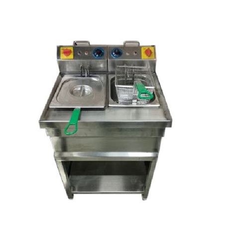 Stainless Steel Double Basket Deep Fryer Price And Specifications A2z