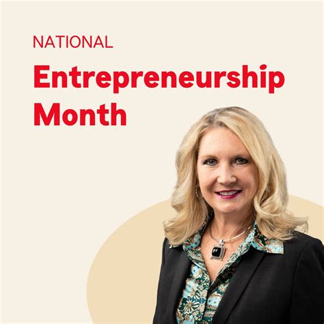 Stephanie Strohm On Linkedin National Entrepreneurship Month Is A
