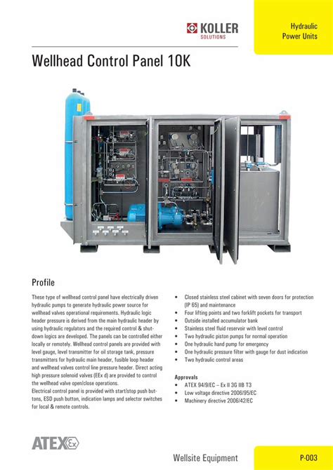 PDF Hydraulic Power Units Wellhead Control Panel PDF FileHydraulic