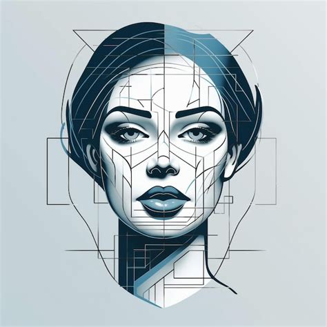 Premium Ai Image Minimalist Soft Light White And Black Rhythmic Composition