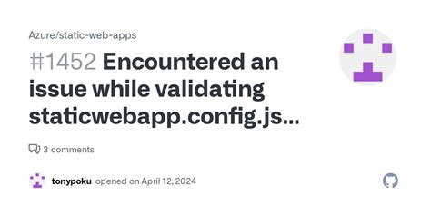 Encountered An Issue While Validating Nfigjson The