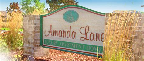Amanda Lanes Luxury Apartments Floor Plan Page