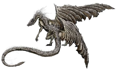 Ancient Dragon Lansseax Borealis The Freezing Fog And Flying Dragon