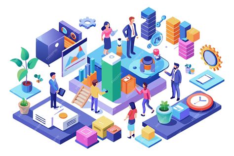 business people working on a data analysis project using charts and