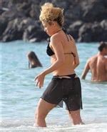 Shakira Thong Bikini Beach Pics